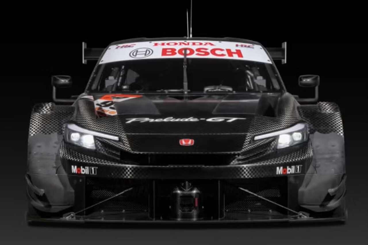 Honda Racing announces new racing car Prelude GT500 - Carro e motos
