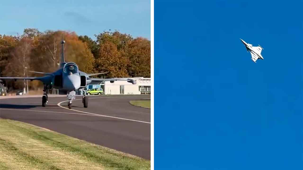 Video: Zweden start met de operatie van de Gripen E, het modernste ...