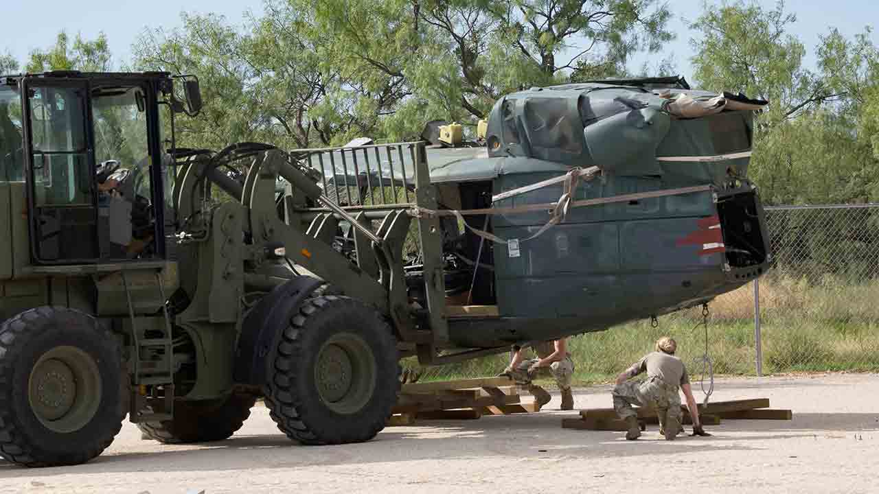 U.S. Air Force gives new purpose to UH-1 helicopter that crashed in ...