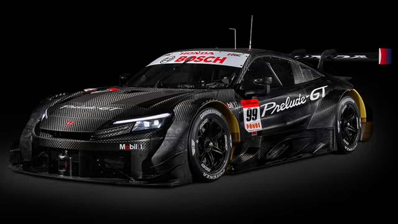 Honda Racing announces new racing car Prelude GT500 - Carro e motos