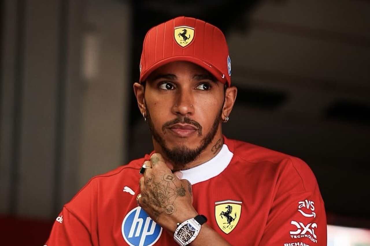 Lewis Hamilton a sa vie "sauvée" par sa Ferrari après un accident lors ...