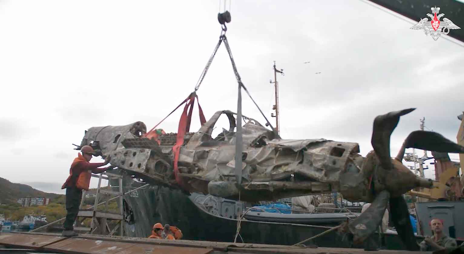 Americký stíhací letoun P-63 „Kingcobra“ z druhé světové války byl nalezen v Rusku a poslán do ...