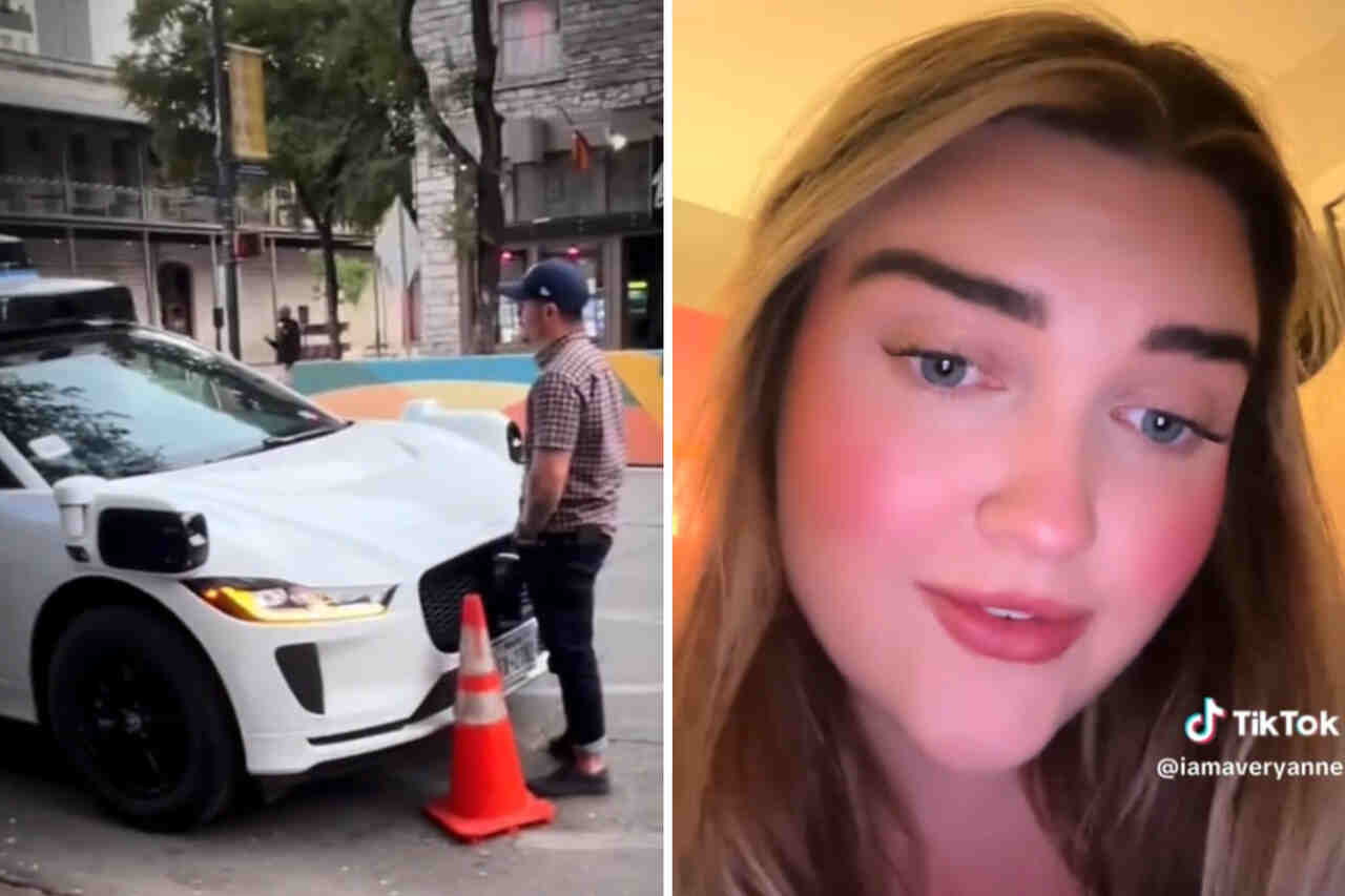 Video: Waymo selvkørende bil forårsager heftig skænderi på gade i USA ...