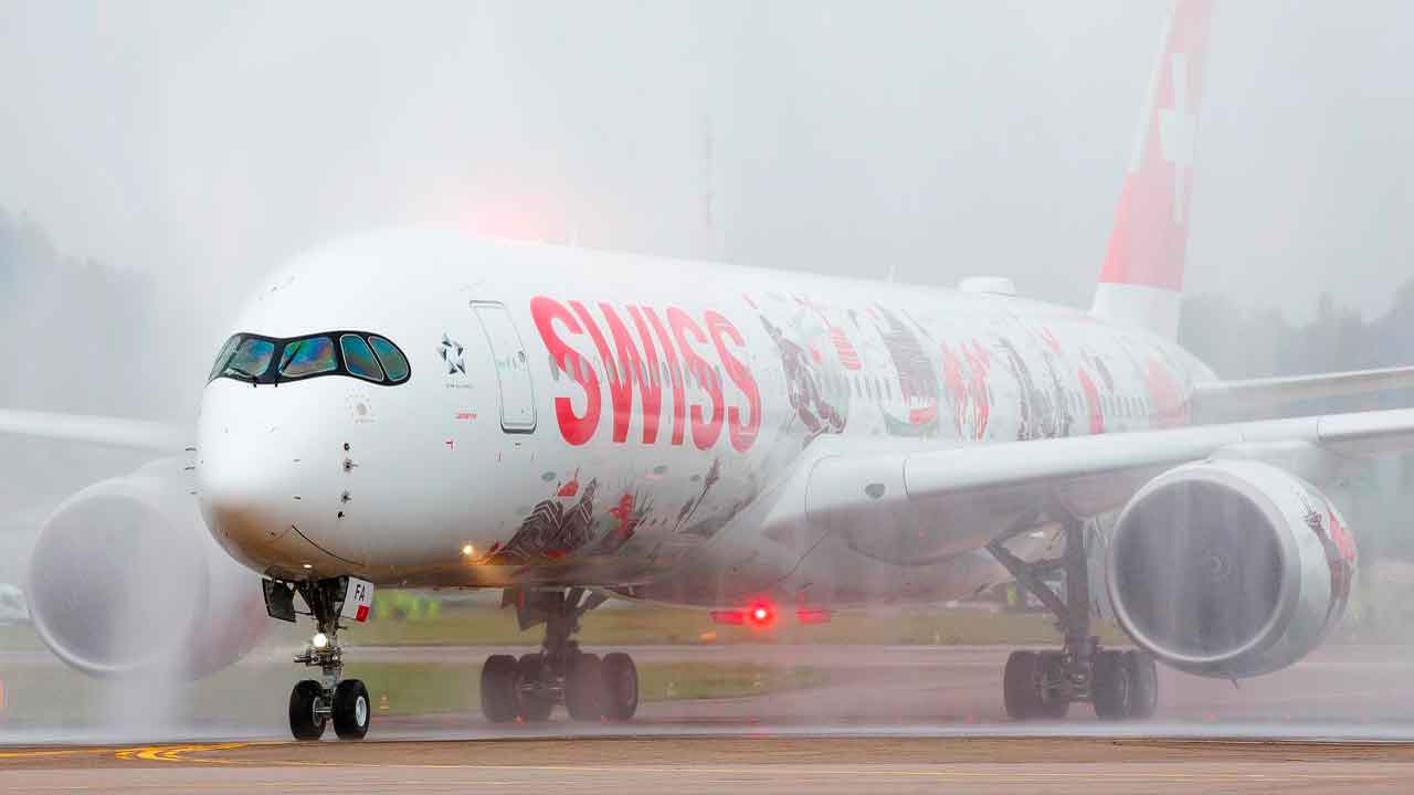Swiss převzala svůj první Airbus A350 „Wanderlust“ a zahajuje novou éru dálkových letů - Carro e ...