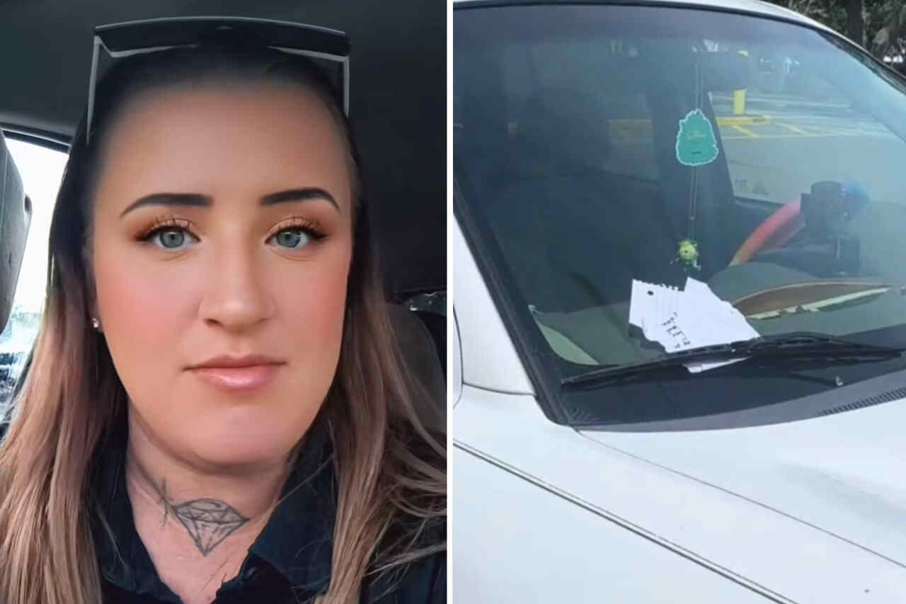 Vidéo : Une femme trouve un billet mystérieux dans sa voiture et est choquée en découvrant la ...