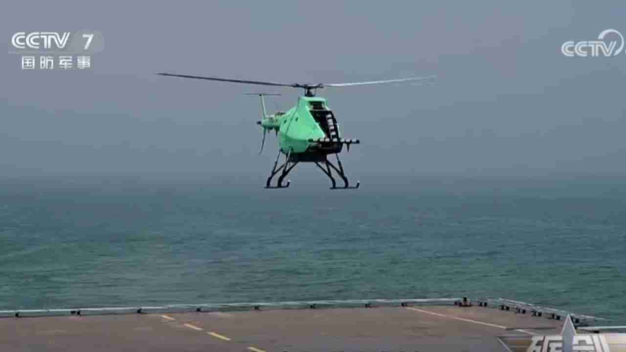 China tests “mini drone carrier” in open sea with AR-500CJ unmanned ...