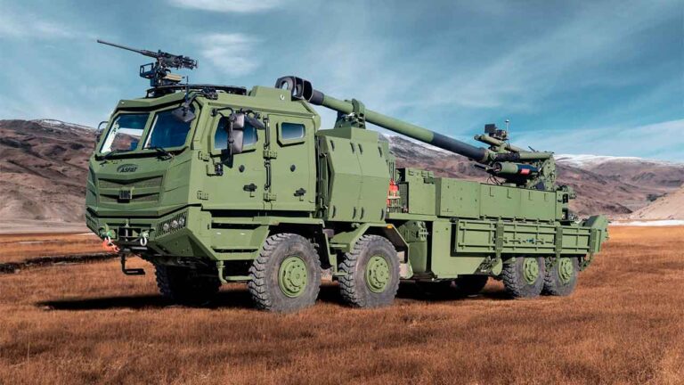 Turkish Army receives Panter, its first wheeled howitzer - Carro e motos