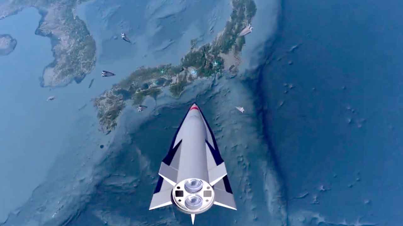 La Chine dévoile le missile hypersonique YK-1000 et simule une attaque contre le Japon dans une ...