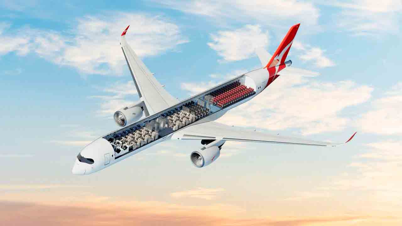 Qantas memperkenalkan jet yang akan terbang mengelilingi dunia tanpa ...