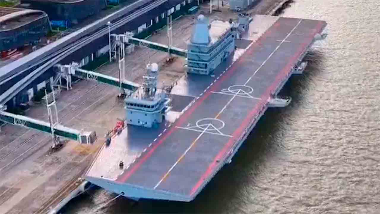 China tests “mini drone carrier” in open sea with AR-500CJ unmanned ...
