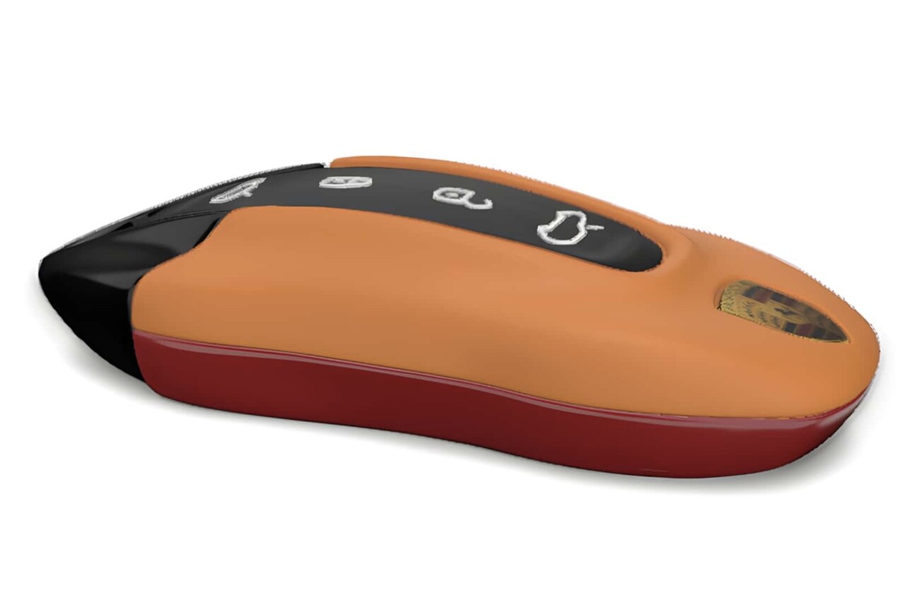 The Porsche Cayenne Electric remote control can be customized to your ...