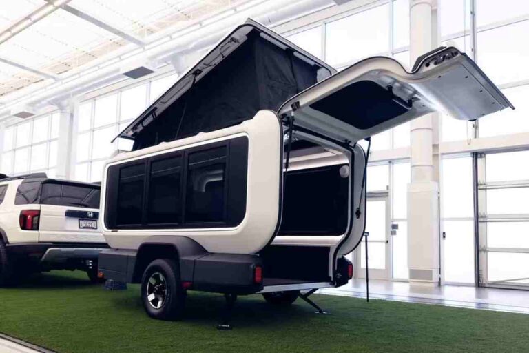 Honda představuje prototyp tažné kempingové jednotky - Carro e motos