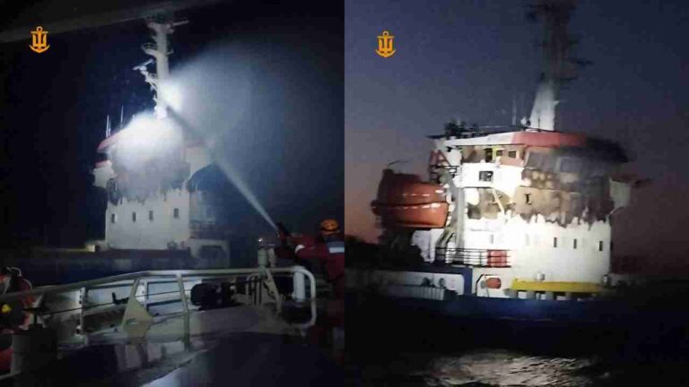Navio turco é atingido por drone russo após deixar porto de Odesa na ...