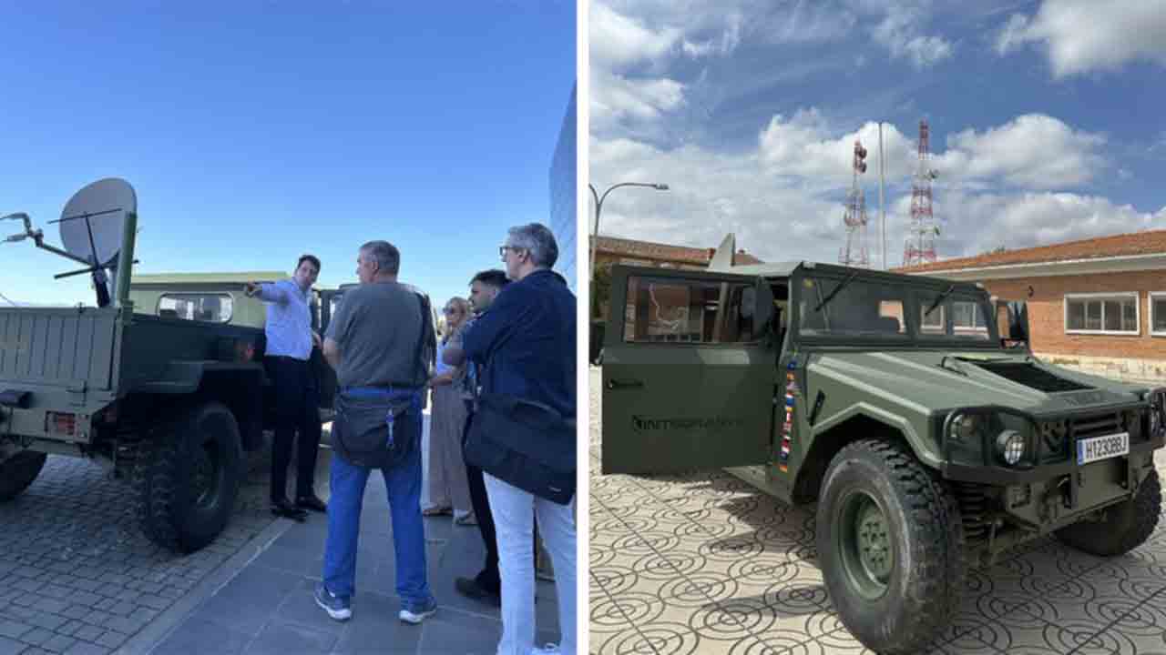 Integrasys turns retired military truck into mobile anti-drone weapon ...